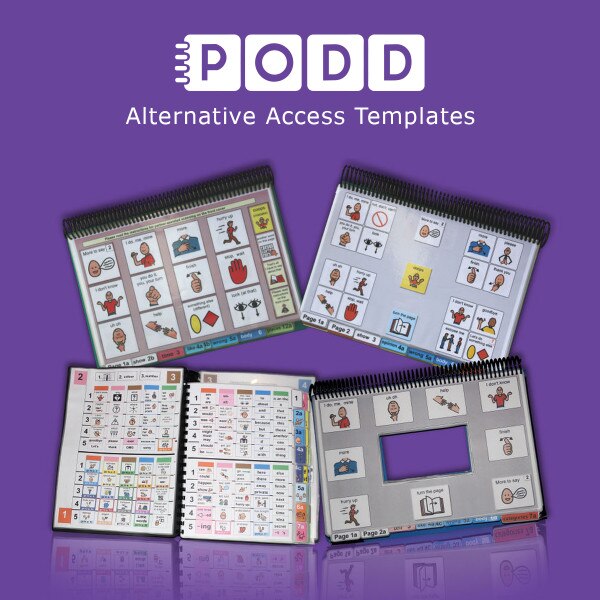 Podd Communication Book Templates Spectronics Inclusive Learning
