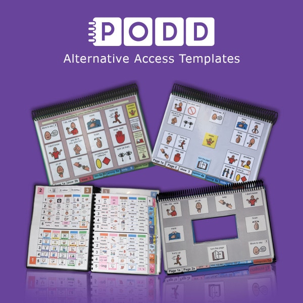 Podd Communication Book Templates Spectronics Inclusive Learning